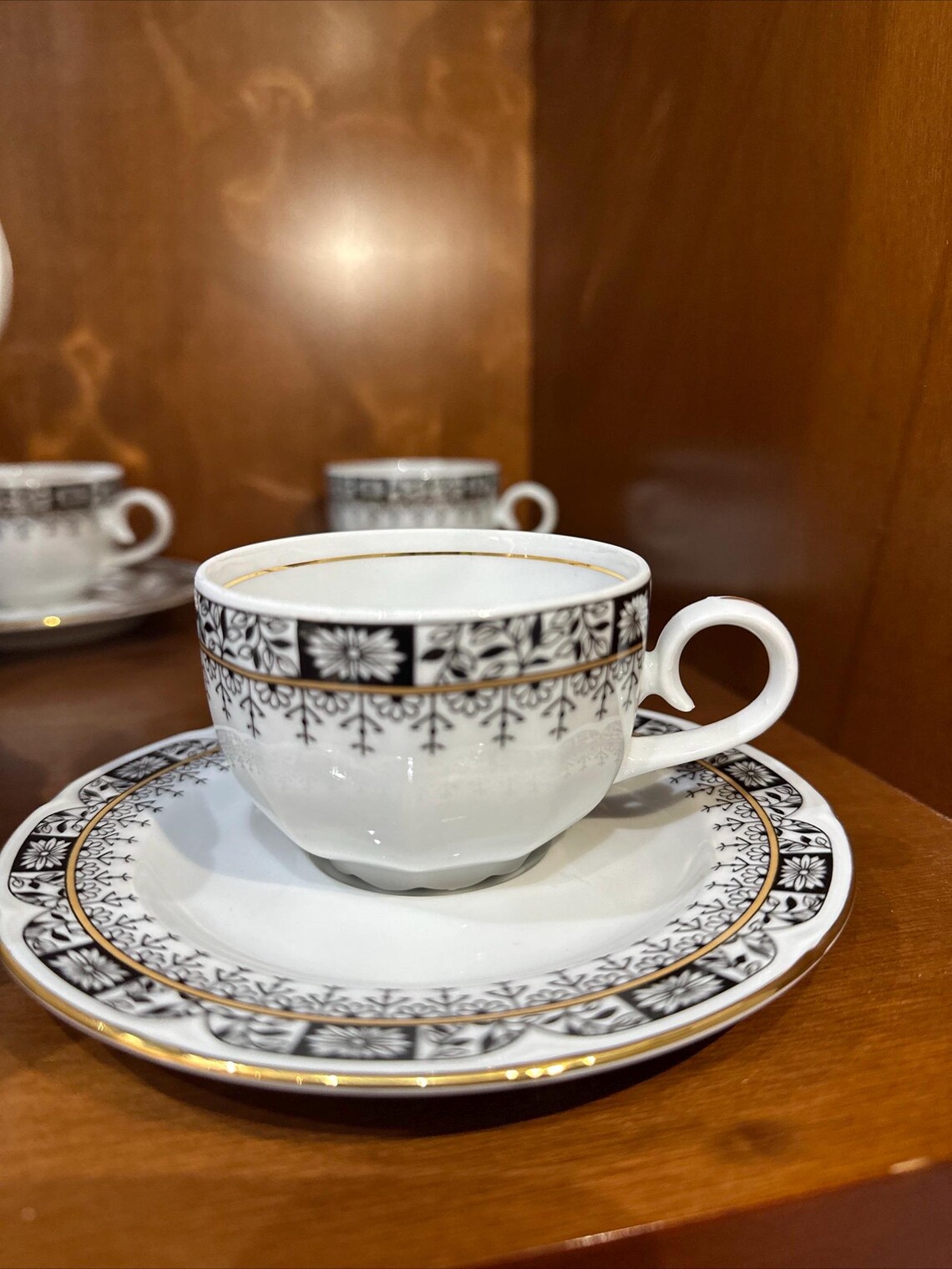 Santa Clara Porcelain Coffee Set Spain - Etsy