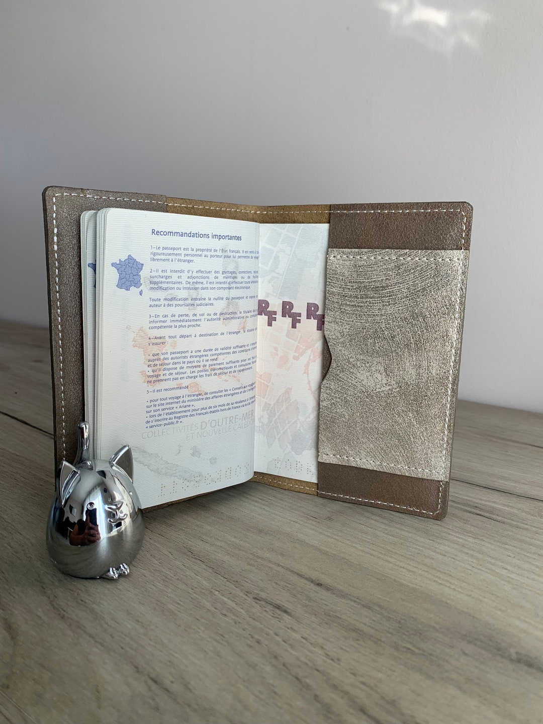 Passport Case / Passport Storage / Travel / Card Case / Leather / Fancy ...