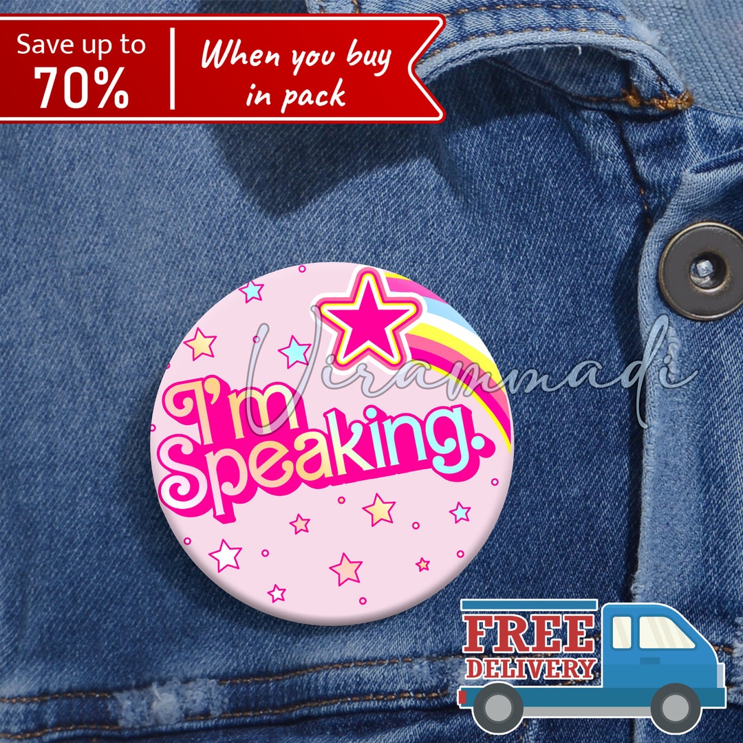 Vote Kamala Pin Button, Campaign Pin, Democratic Party Badge, Madam ...