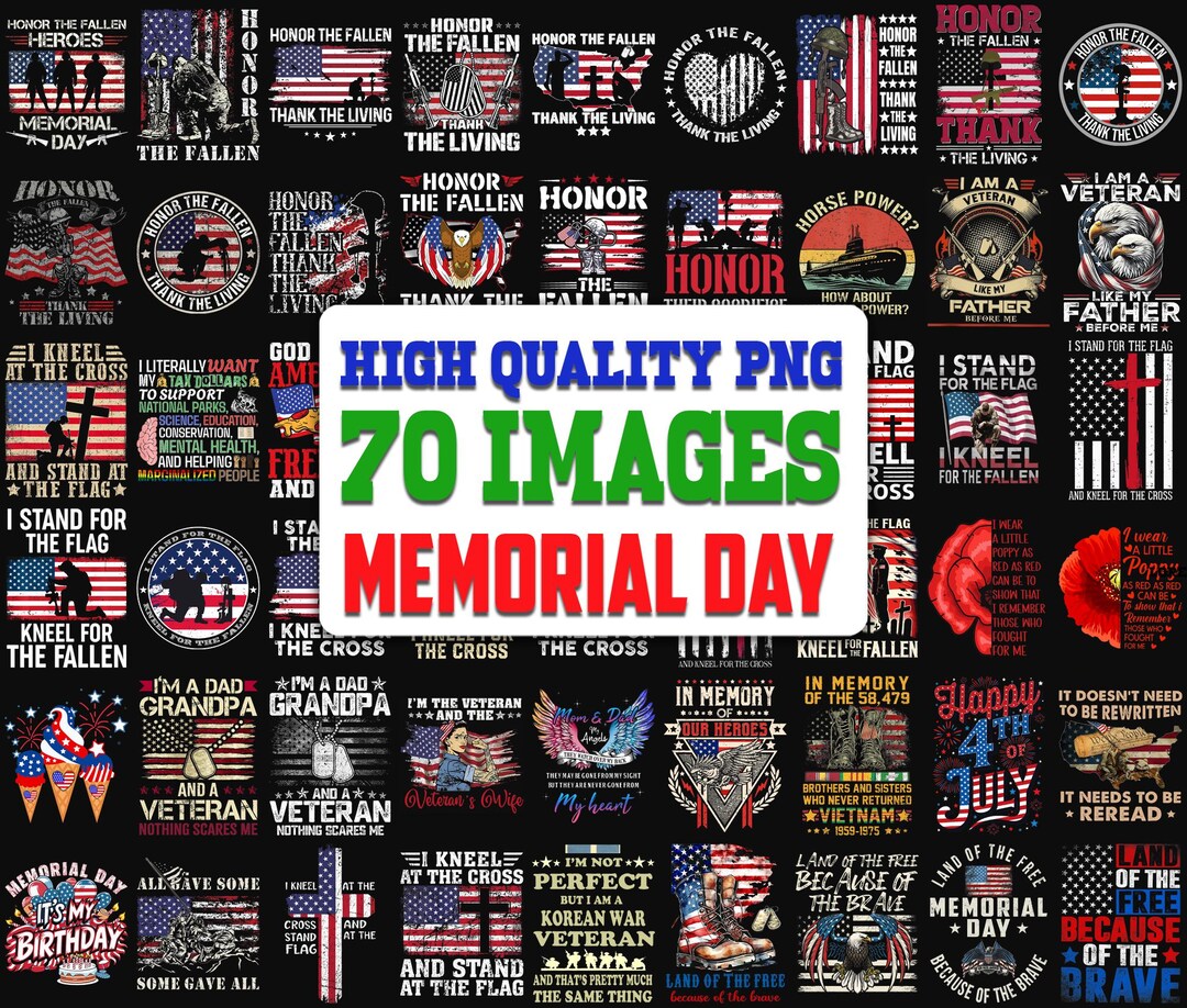 70 Designs America Memorial Day PNG, 4th of July Png, Patriotic Png ...