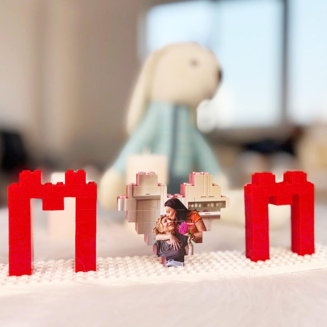 Custom Family Photo Building Block, Personalized Couple Picture ...