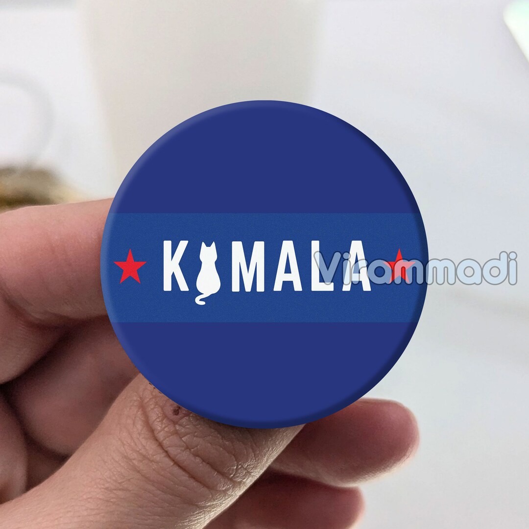 Kamala Harris Pin Button,campaign Pin, Harris 2024 Pin, Madam President ...