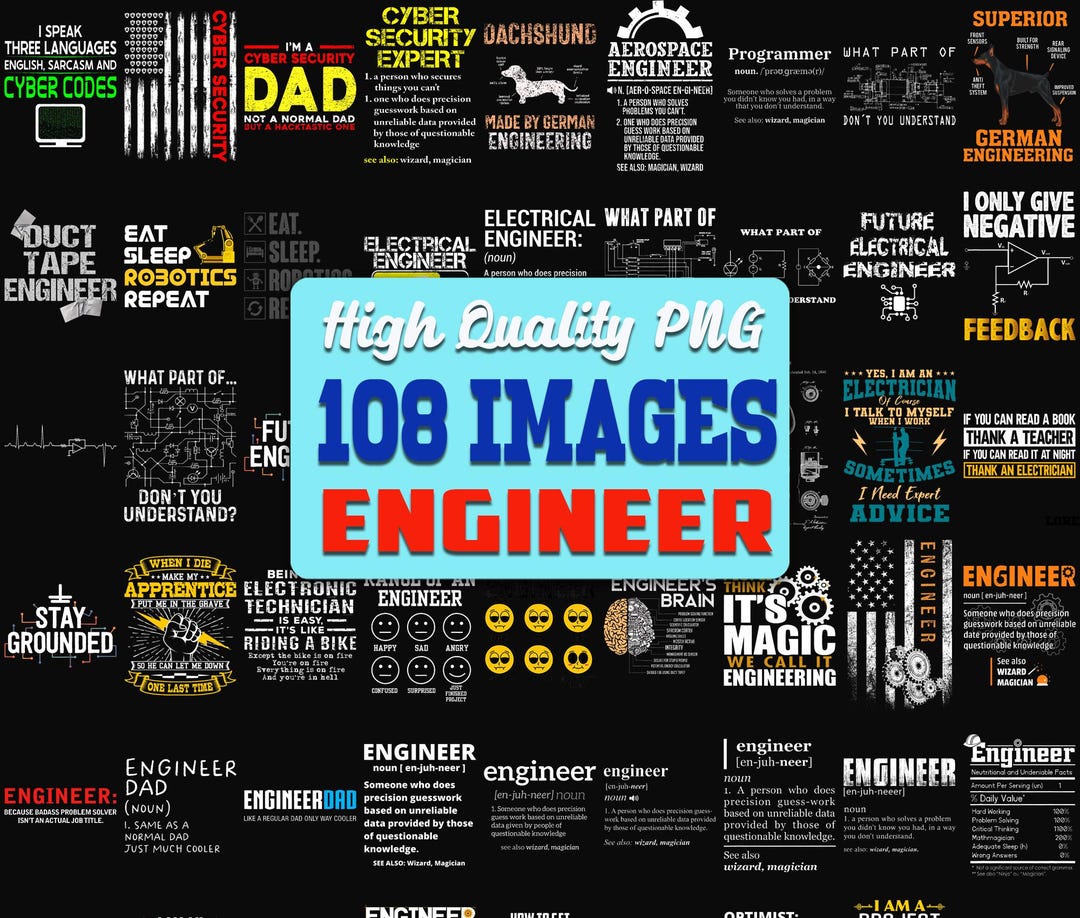 108 Designs Engineer Png, Funny Engineer Quotes Png, Civil Engineer Png ...