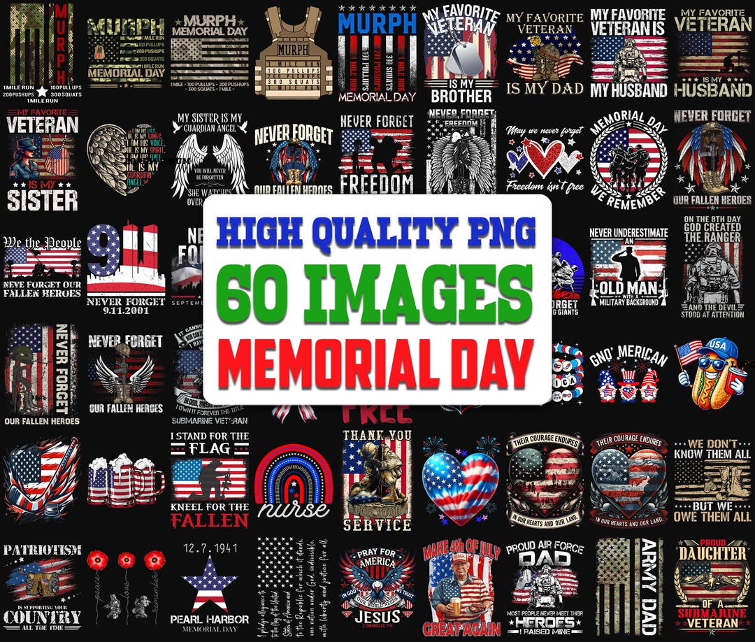 60 Designs America Memorial Day PNG, 4th of July Png, Patriotic Png ...