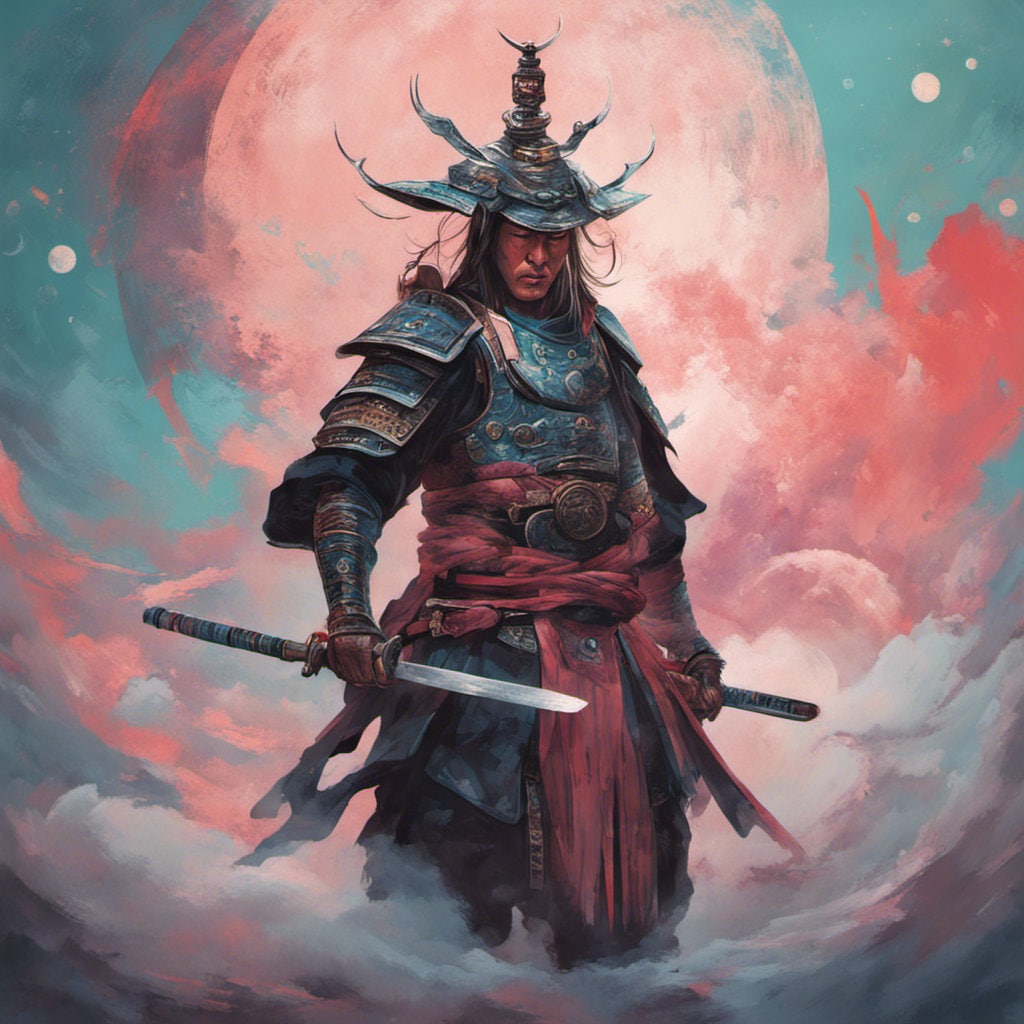 Digital Artwork - Samurai - Etsy