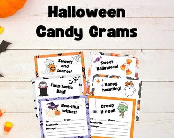 Editable Halloween Candy Gram Fundraiser Flyer Halloween - Etsy