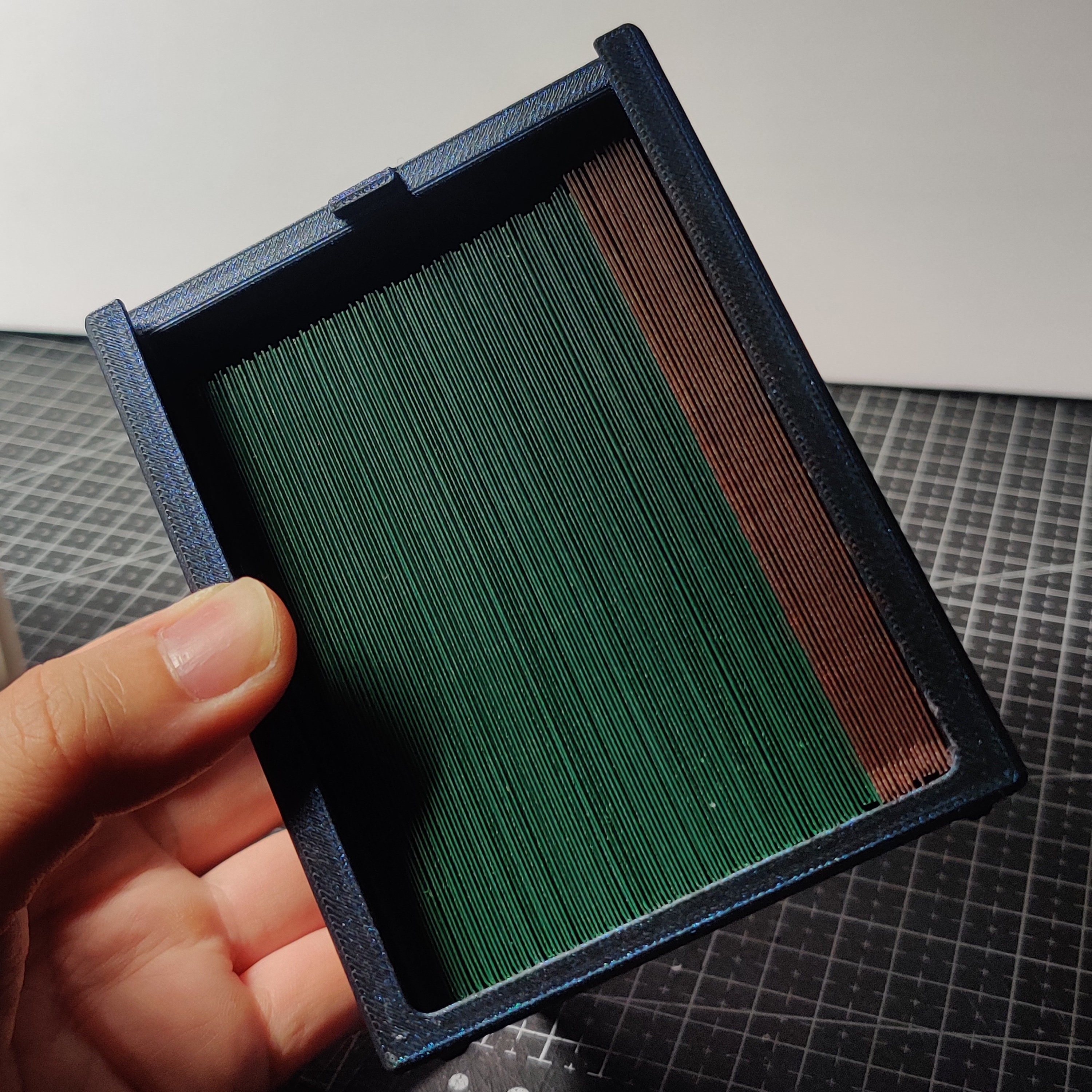 Teh Simple 115+ Deck Box - Holds up to a 100 Double-sleeved Deck OR 115 ...