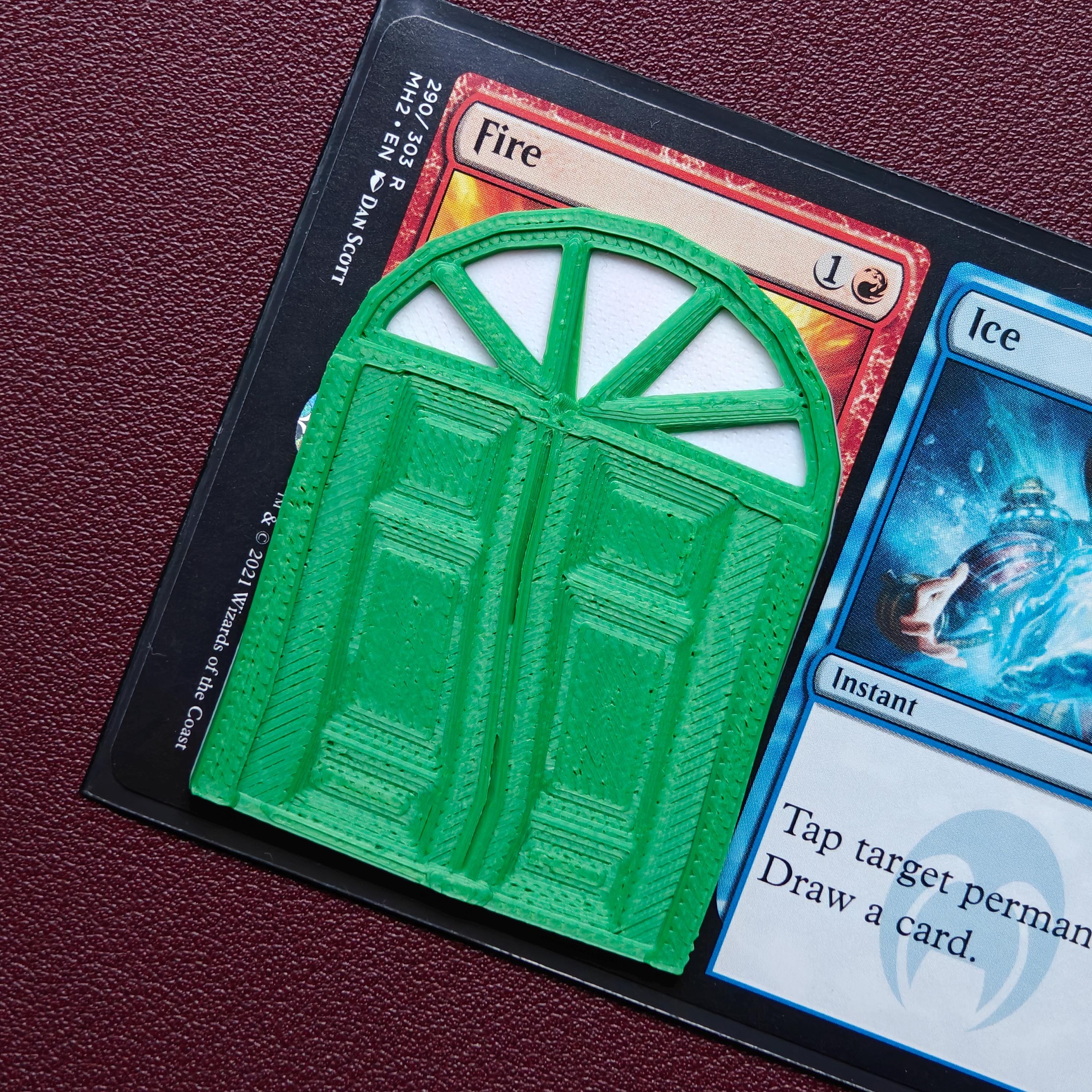 Warped Arched Door Tokens & Tracker for Duskmourn for MTG EDH Commander ...