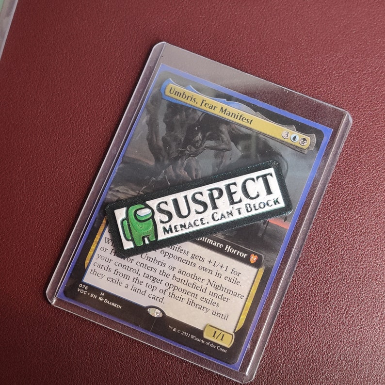 6x SUSPECT Token to Assist Your "impulsive Accusing" for Your Magic the ...