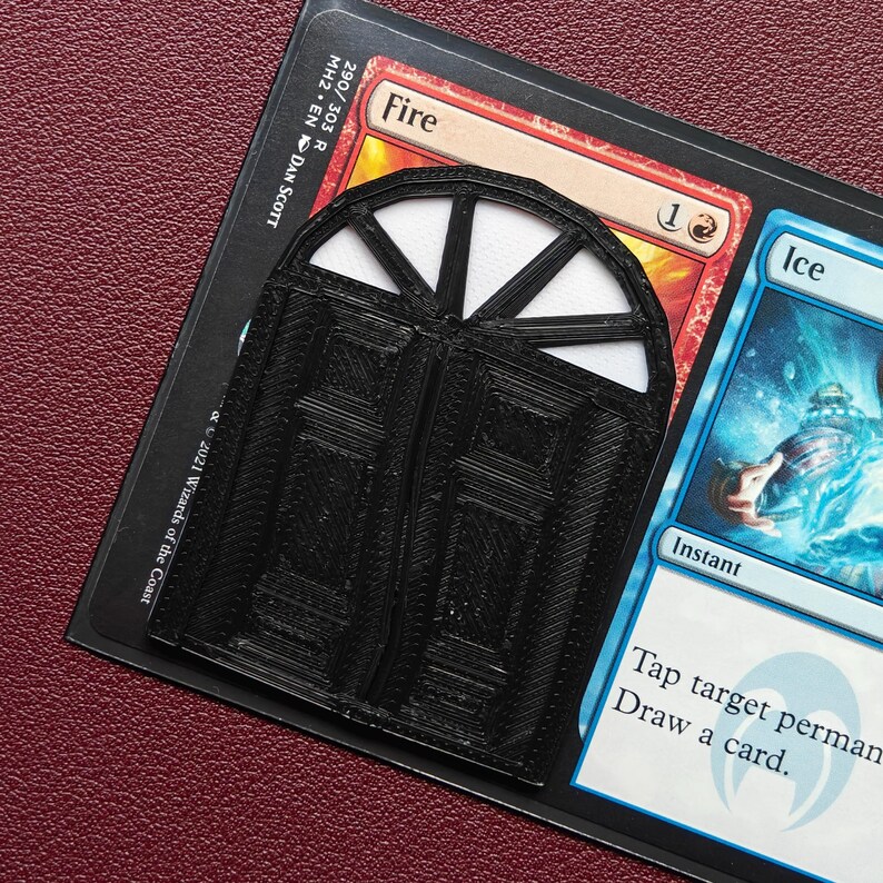 Warped Arched Door Tokens & Tracker for Duskmourn for MTG EDH Commander ...