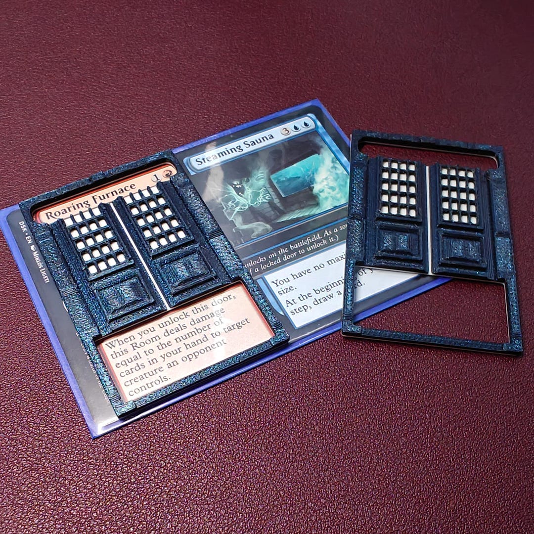 OPEN Door Tokens & Tracker for Duskmourn for MTG EDH Commander (custom ...