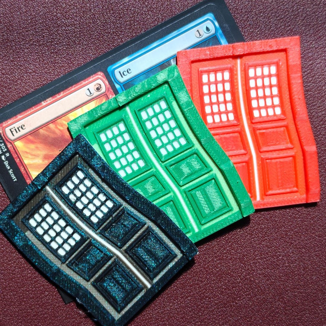 Warped Door Tokens & Tracker for Duskmourn for MTG EDH Commander ...