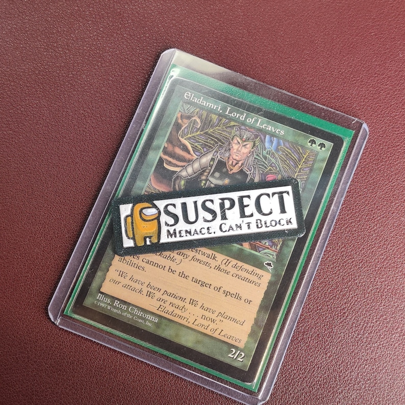 6x SUSPECT Token to Assist Your "impulsive Accusing" for Your Magic the ...