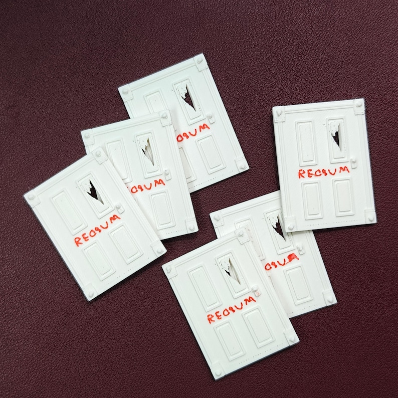 Here's JOHNNY!!! Door Tokens & Counter for Duskmourn for Mtg Edh ...