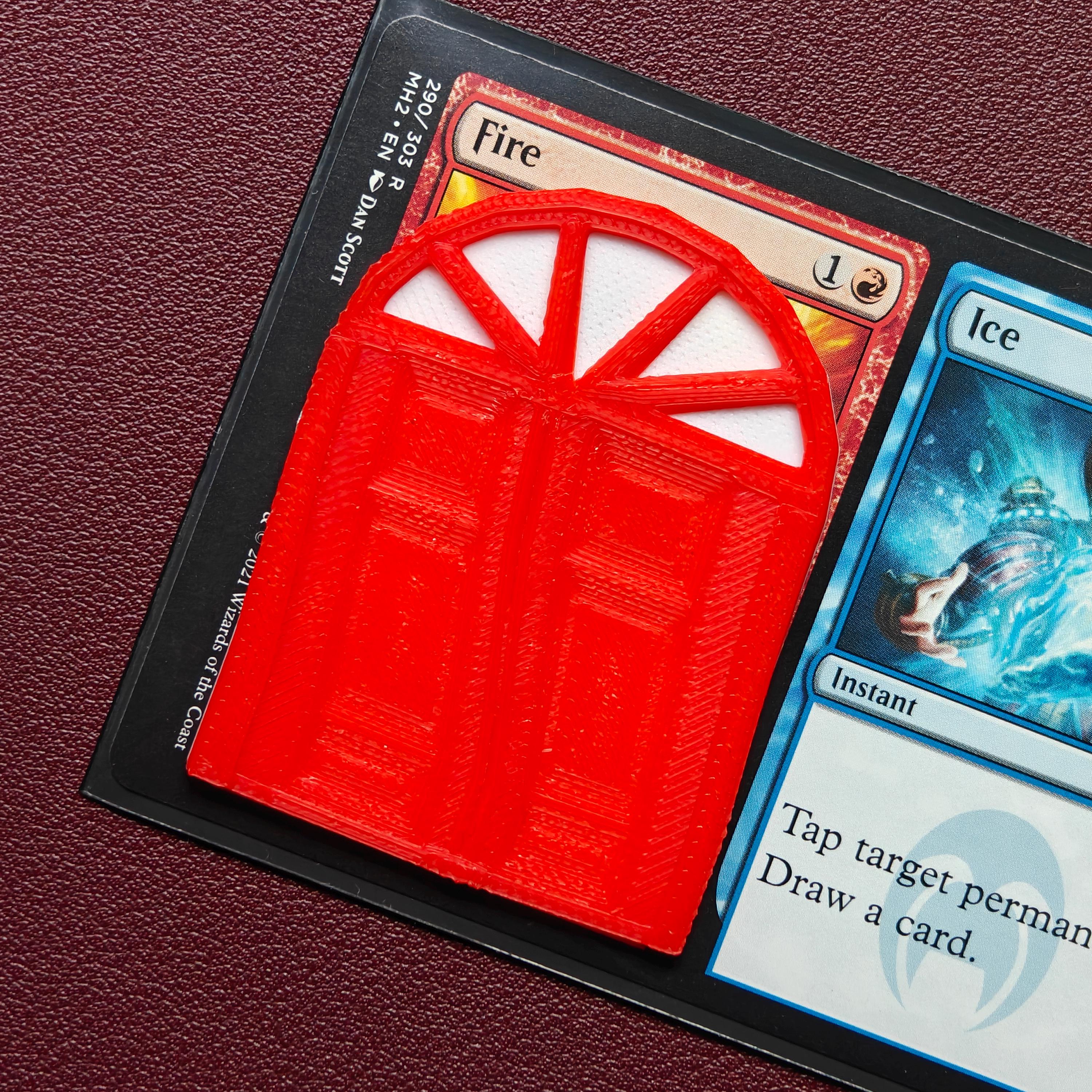 Warped Arched Door Tokens & Tracker for Duskmourn for MTG EDH Commander ...
