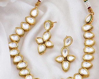 Sabyasachi Kundan Uncut Polki Choker Necklace With Earrings,sabyasachi Jewelry,indian Jewelry ...