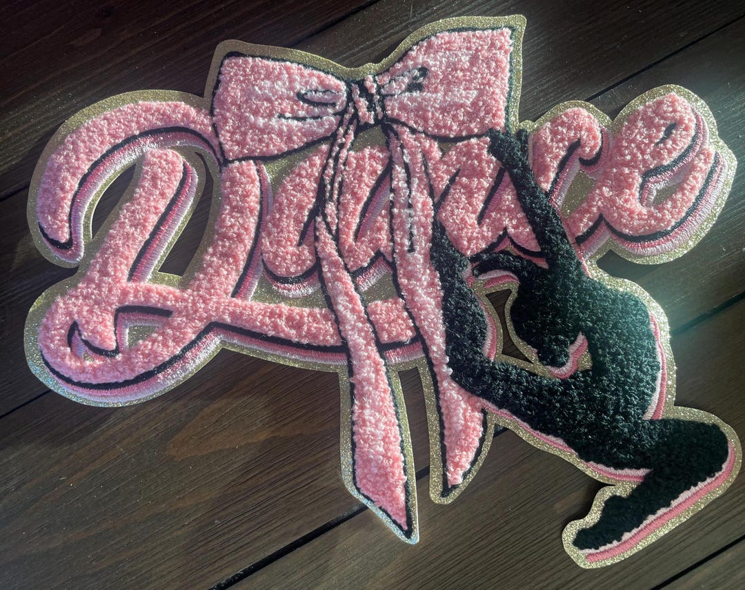 Dance Chenille Patch, Dance T-shirt/crewneck, Gift, Dance Class, Team Dance, Dancer, Sweatshirt ...