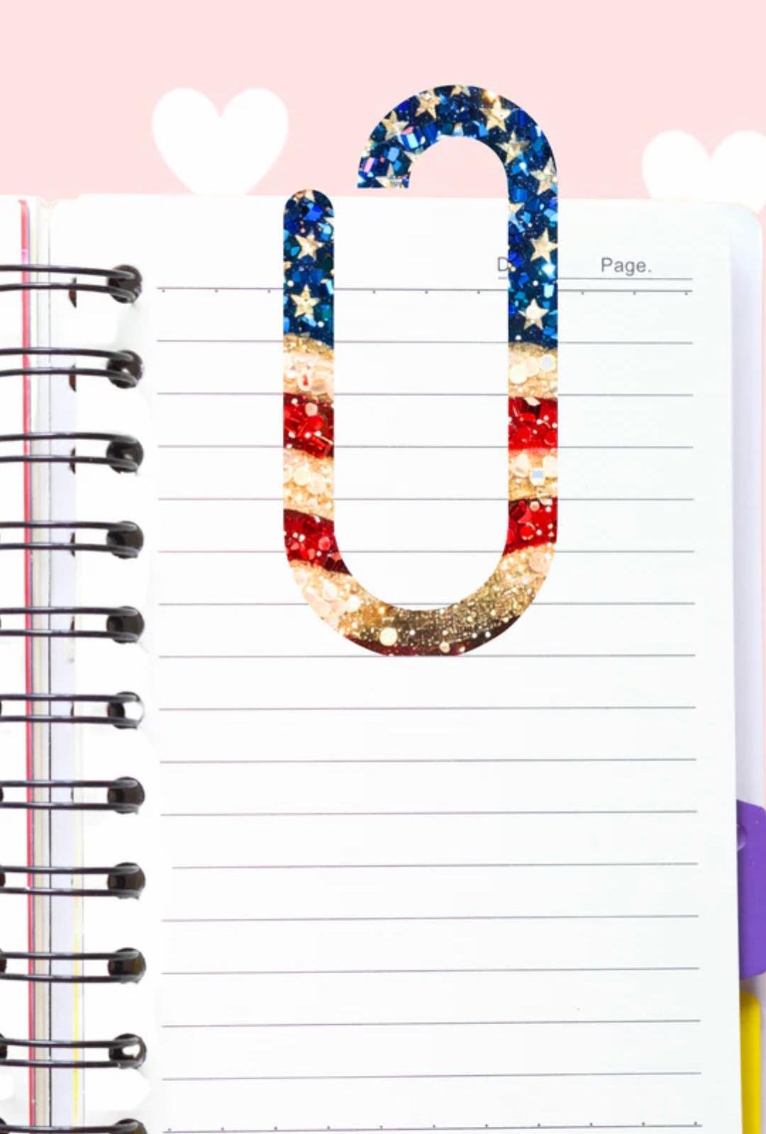 Jumbo Acrylic Paperclip, Stationery, Office Supplies, Bookmarks, Desk ...