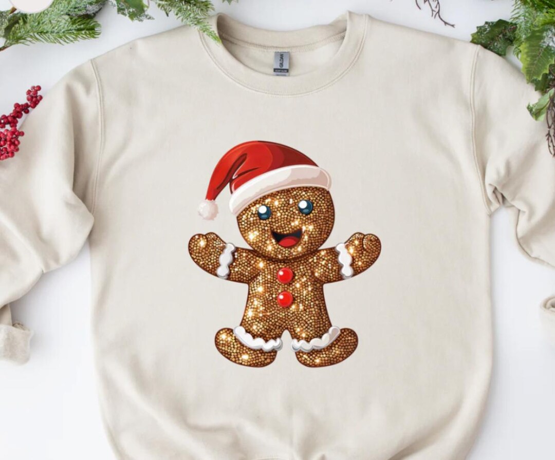 Gingerbread Man Bling, Gingerbread, Christmas Gingerbread Man, Holiday ...