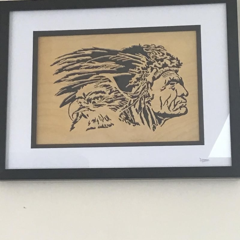 Scroll Saw Portrait - Etsy