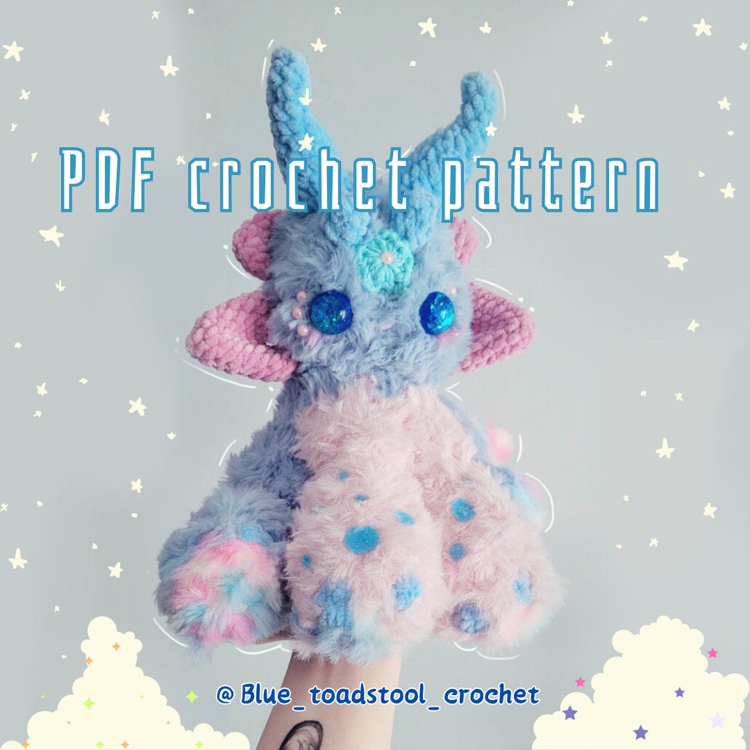 Halo, the Little Child Dragon - PDF Crochet Pattern - Etsy
