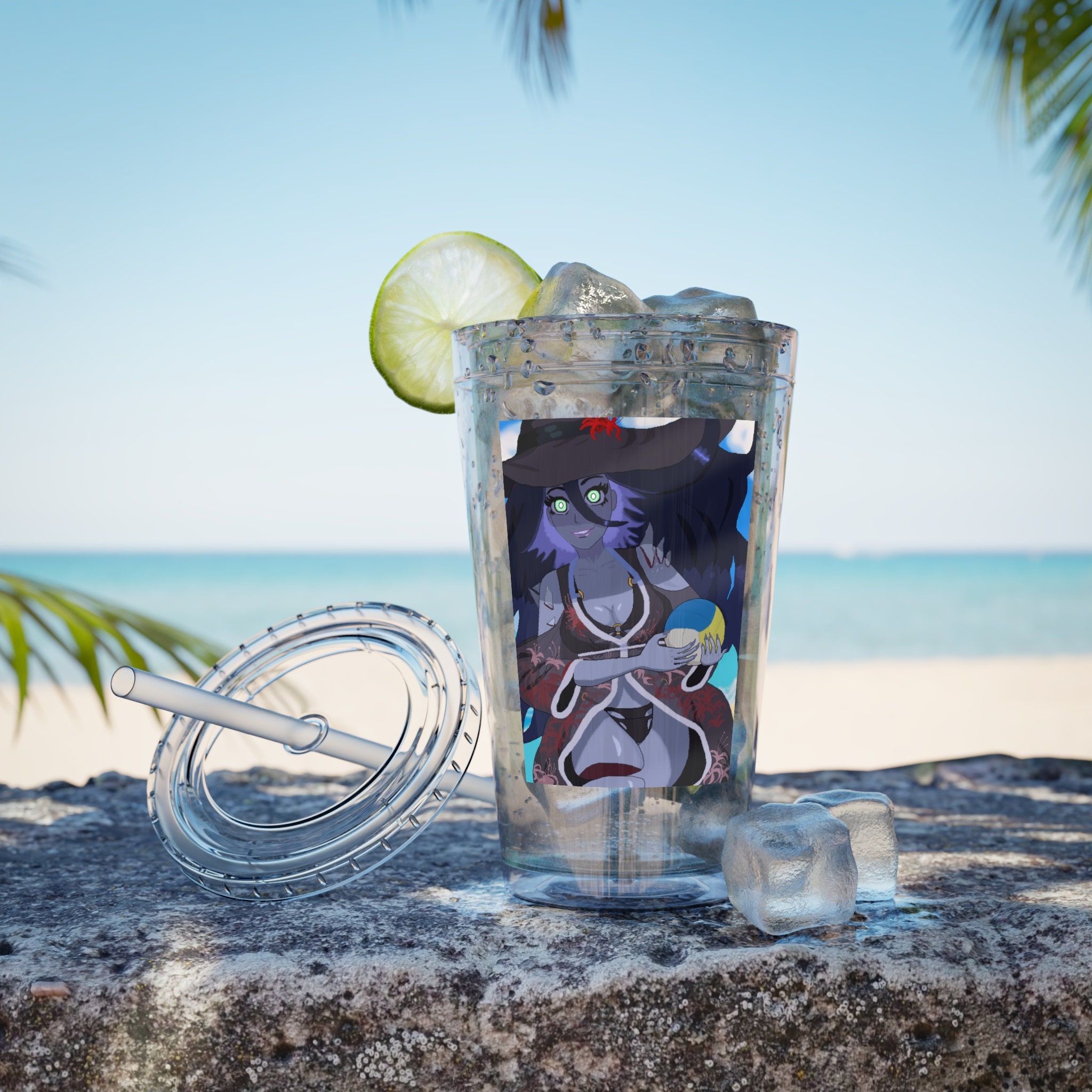 Spirit Pixel Fanart Tumbler With Straw (16oz) | Dead by Daylight | DBD ...