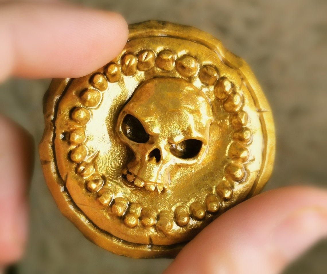 Pirate Gold Coin for Dnd , LARP, Partys | Digital 3D Printing Object ...
