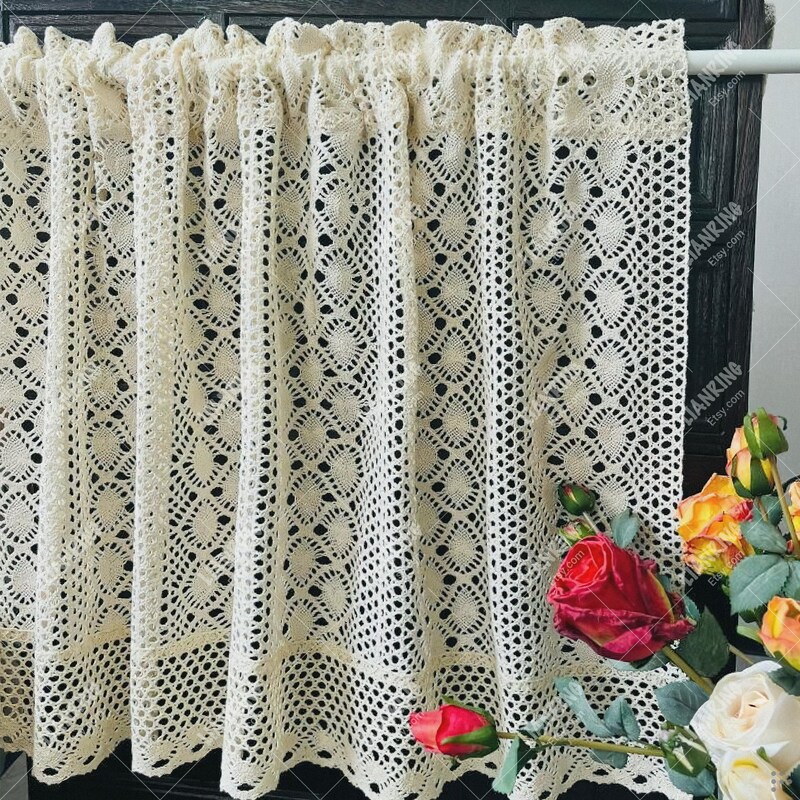 Knit Curtains - Etsy