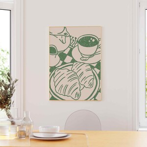Dopamine Kitchen Print Set of 3, Pasta Wall Art, Pancake Breakfast ...