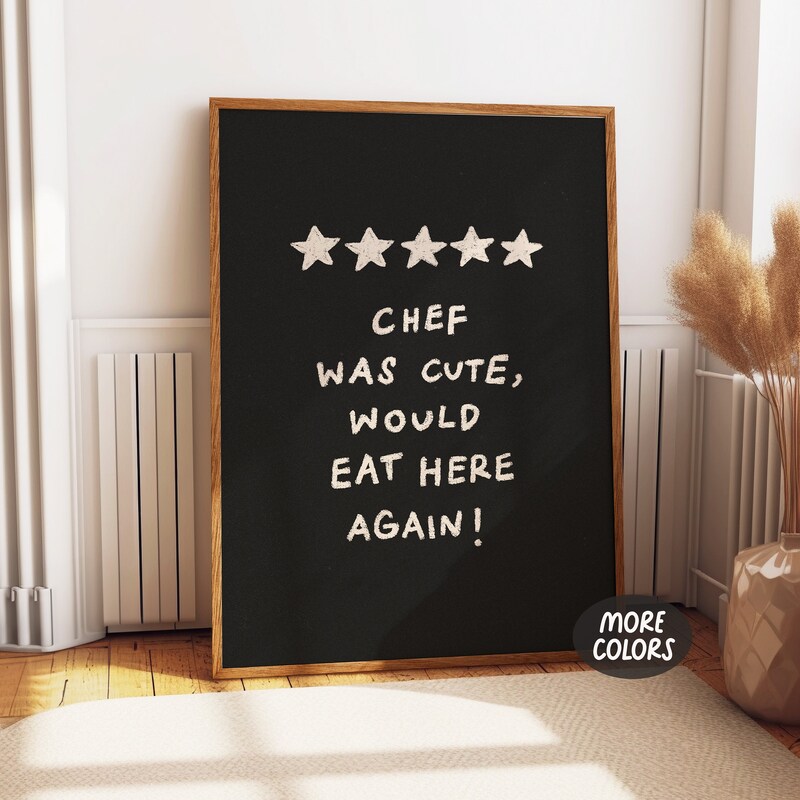 Chef Was Cute - Etsy