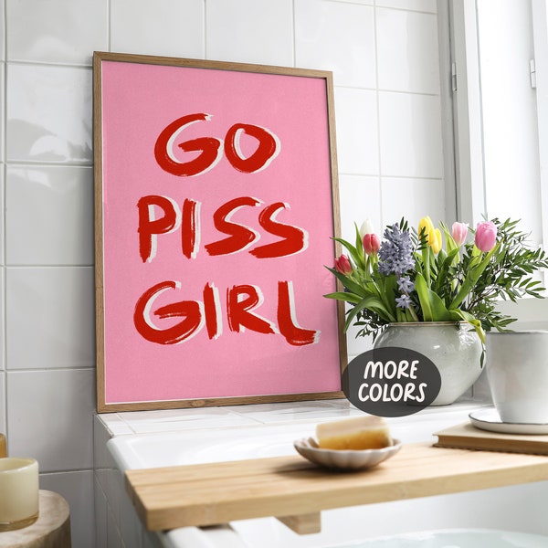Go Piss Girl Etsy