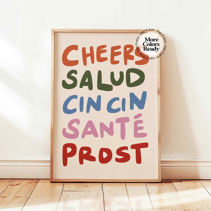 Cheers Bar Wall Decor - Etsy