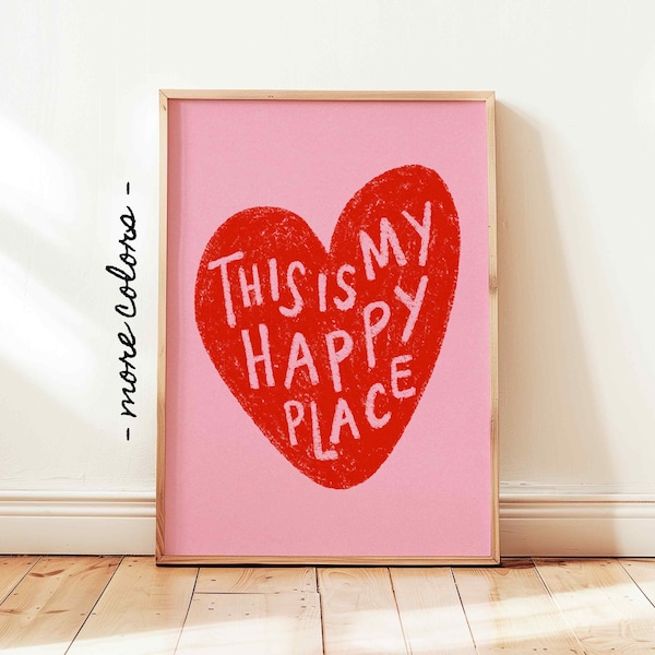 Happy Place Art - Etsy