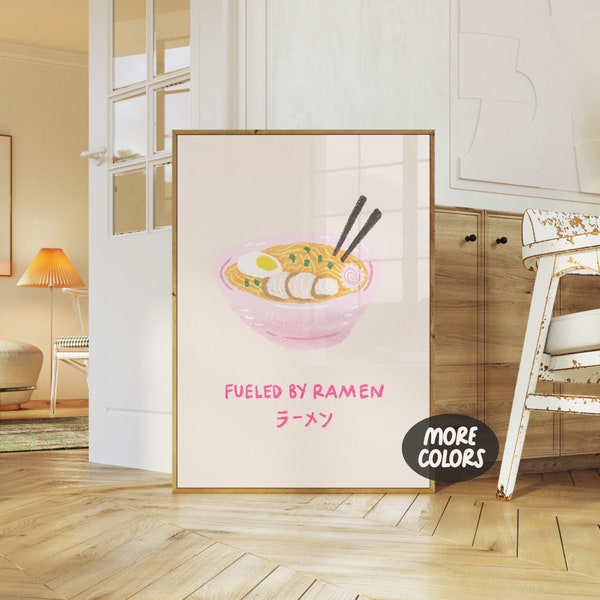 Ramen Poster Print - Etsy