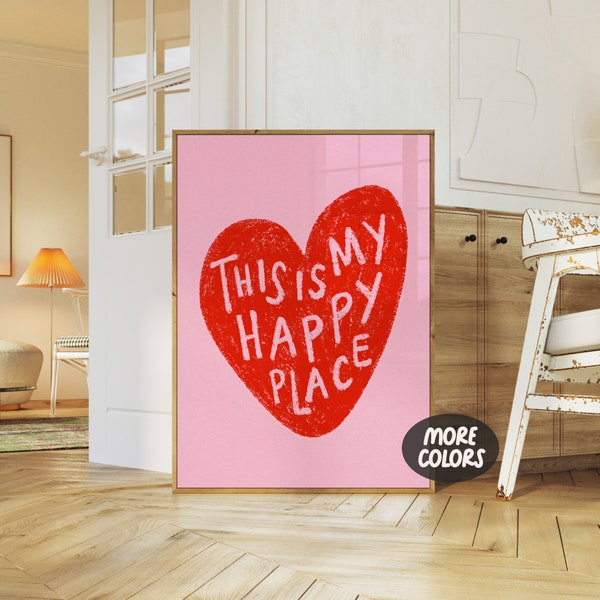 Happy Place Art - Etsy