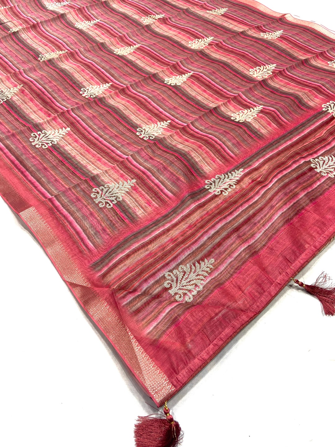 Indian Handmade and Handcrafted Multi Color Multi Lining Print Design ...