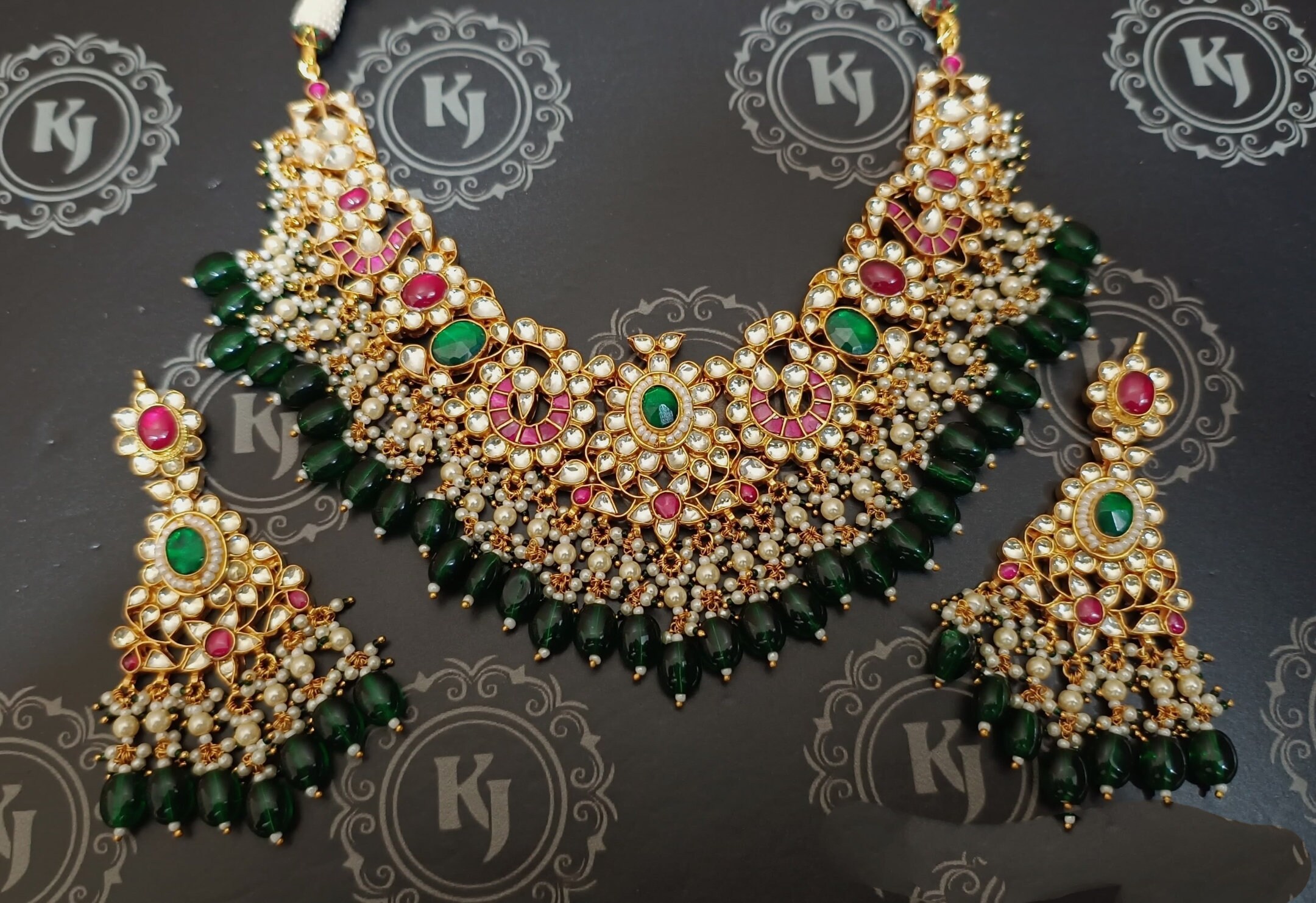 Pachi Choker Set, Sabyasachi Inspired Choker, Statement Choker, Real ...