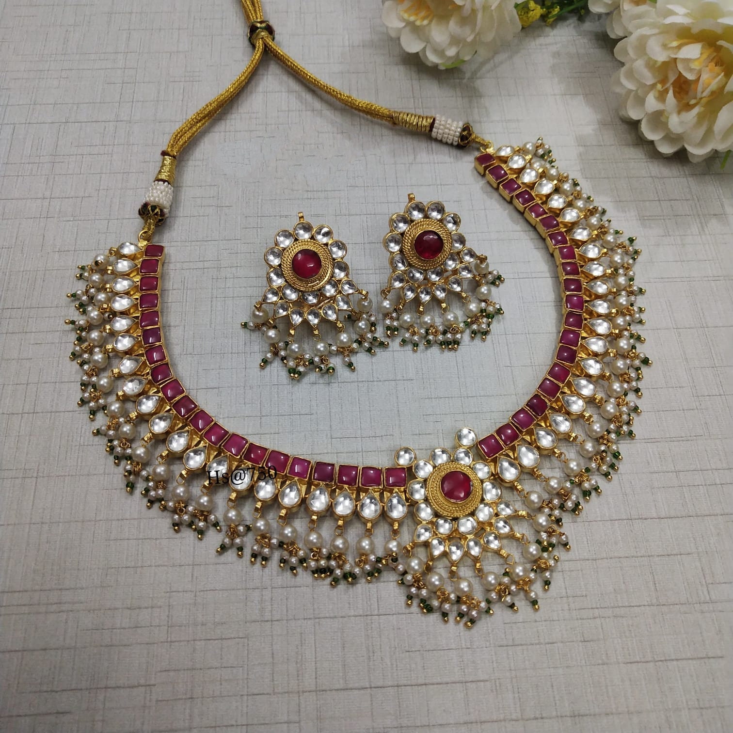 Pachi Choker Set, Sabyasachi Inspired Choker, Statement Choker, Real ...