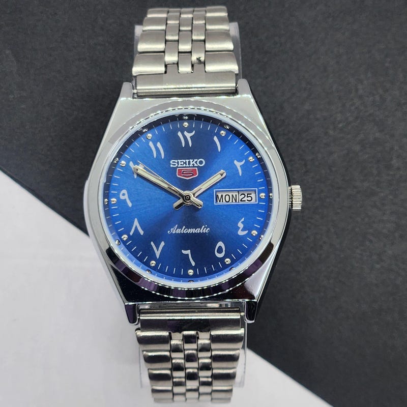 Vintage Seiko 5 Arabic - Etsy