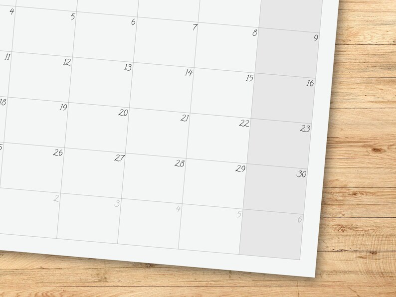 Academic Planner 2025-26: Printable Calendar (digital PDF) - Etsy