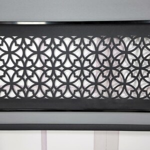 Laser Cut Double Color Matte Fabric Roller Blinds Curtain, Stylish ...