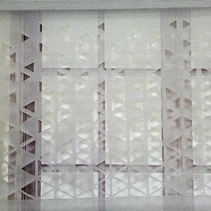Laser Cut Double Mechanism Tulle and Roller Blinds Light - Etsy