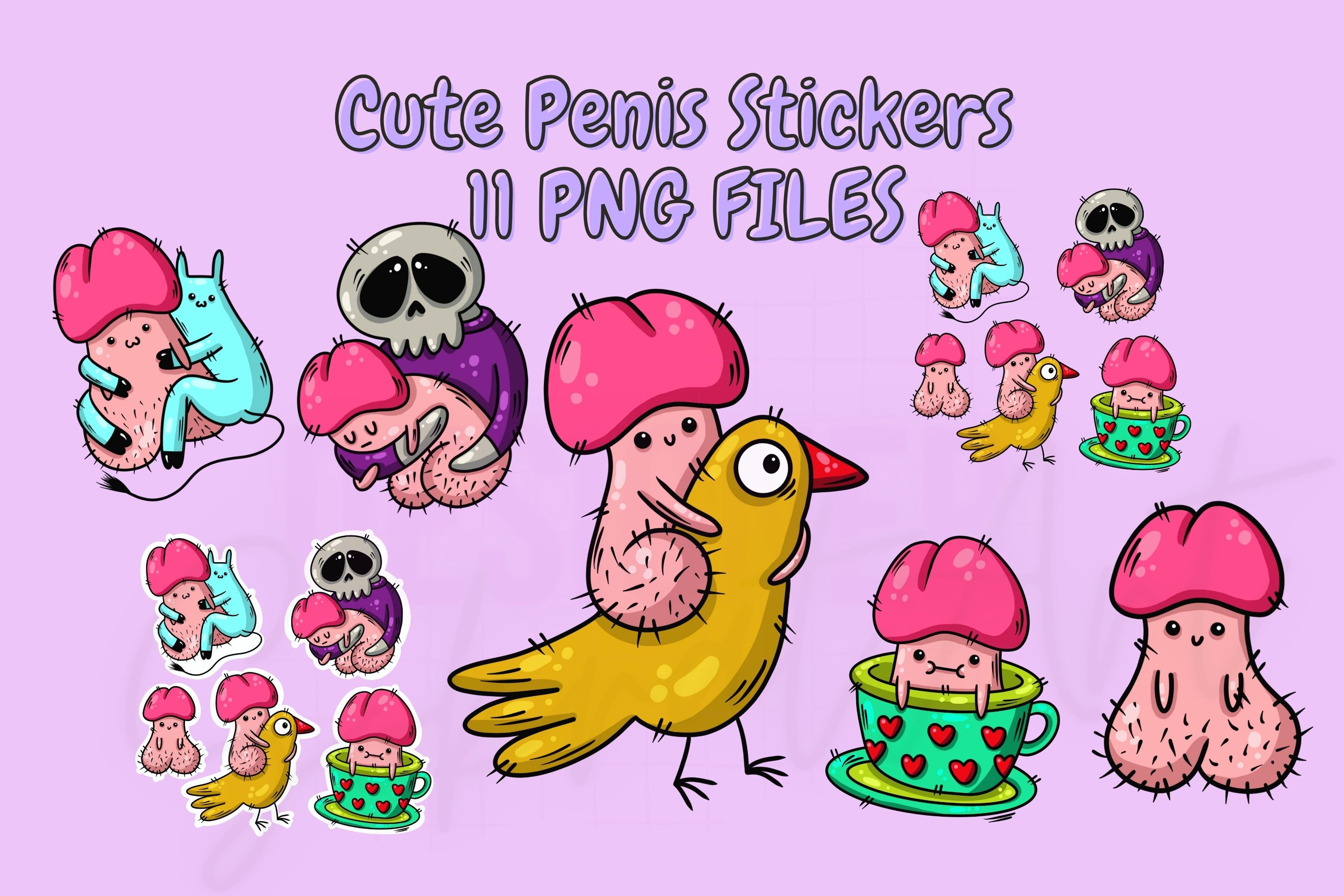 Cute Penis Png Bundle Bachelorette Party Last Penis Etsy
