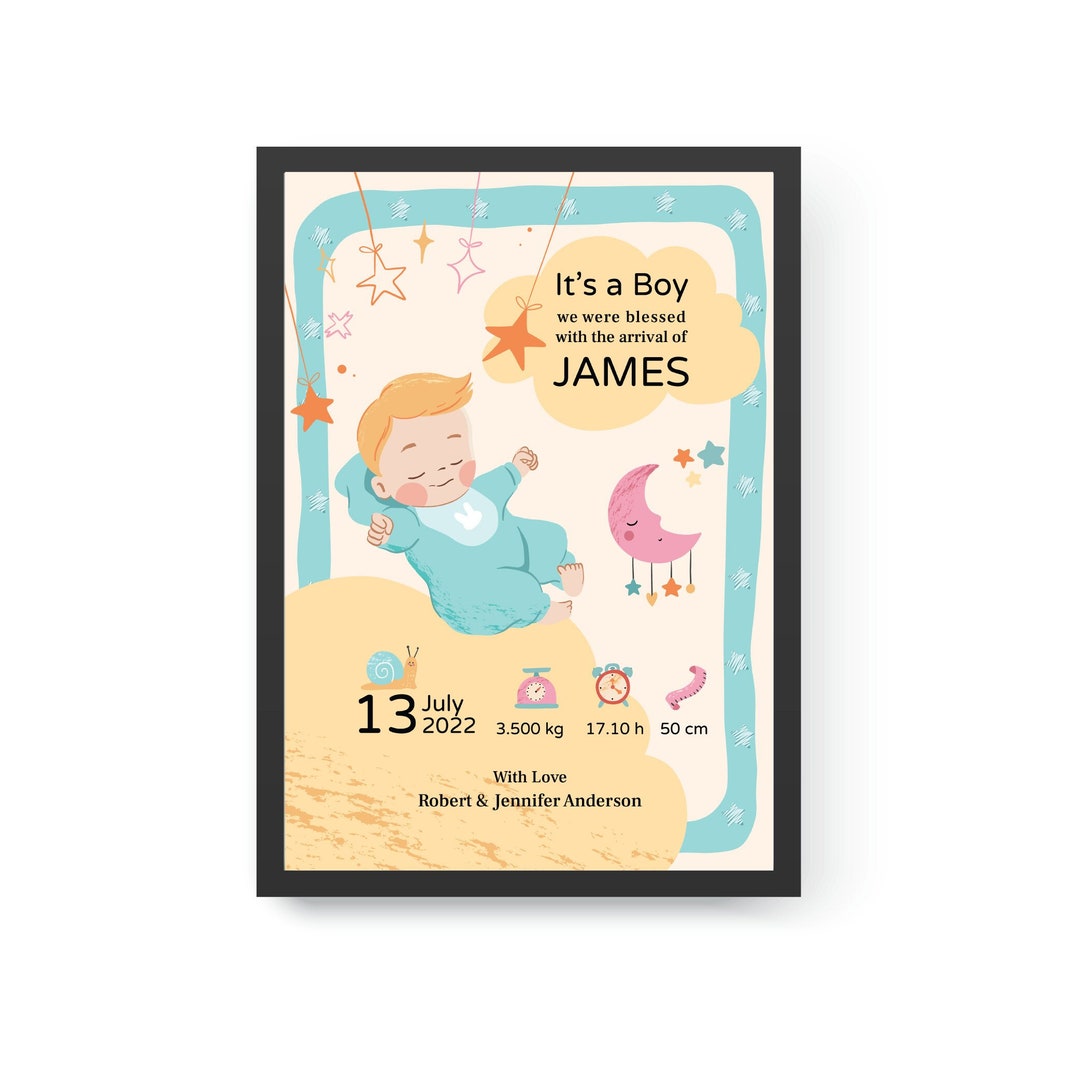 Baby Boy Invitation Template Boy Baby Shower Boy Baby - Etsy