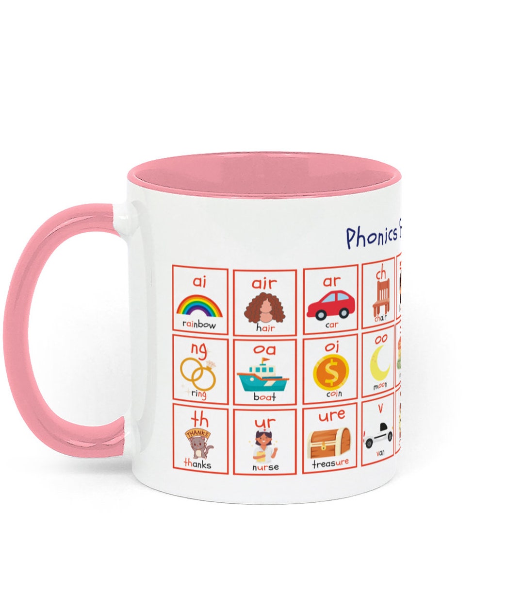 Phonics Stage 3 Teachers School Two Toned Mug Gifted - Etsy