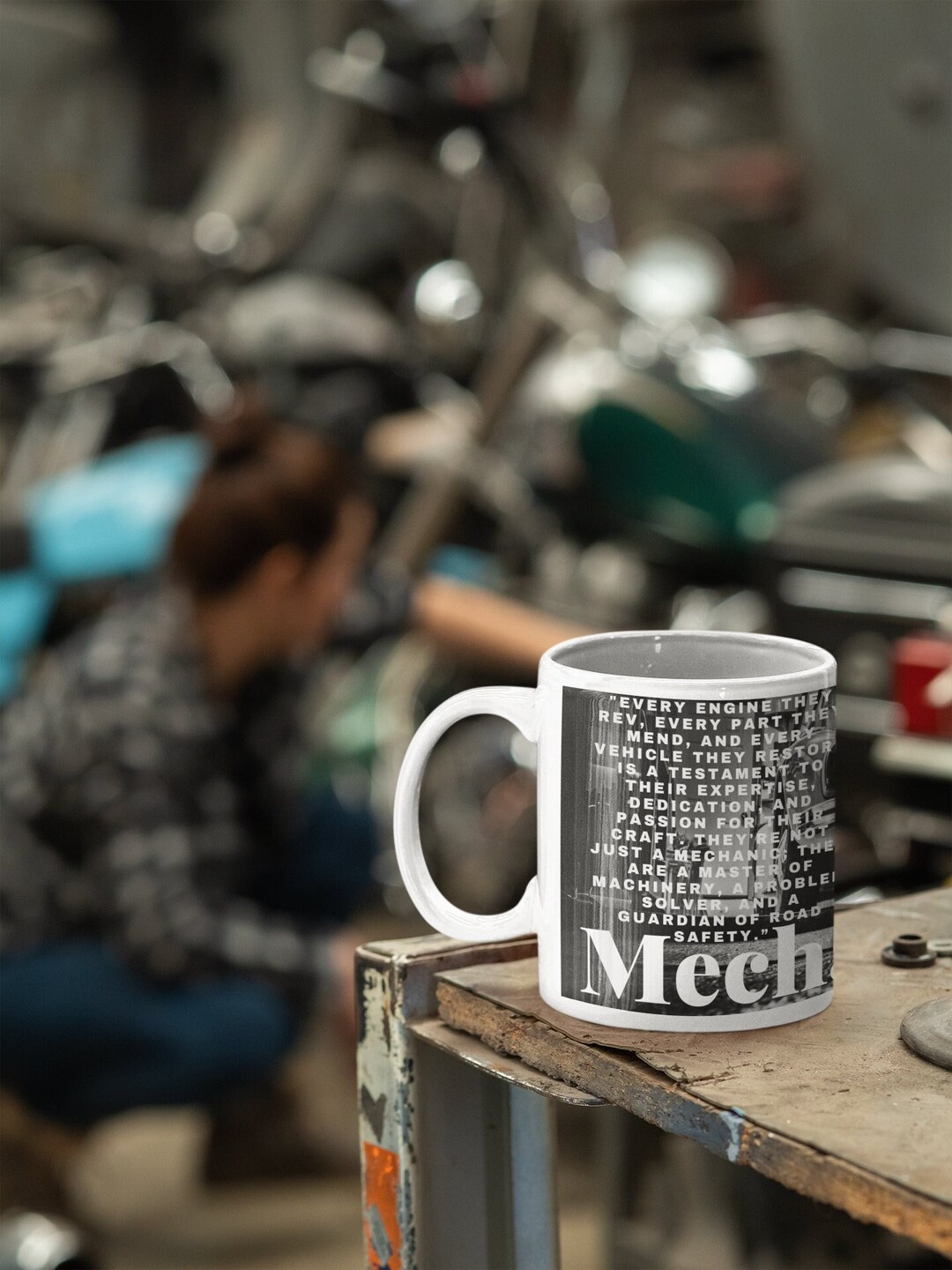 Mechanic Mug Rev up Your Break Time With This Essential Coffee Cup ...