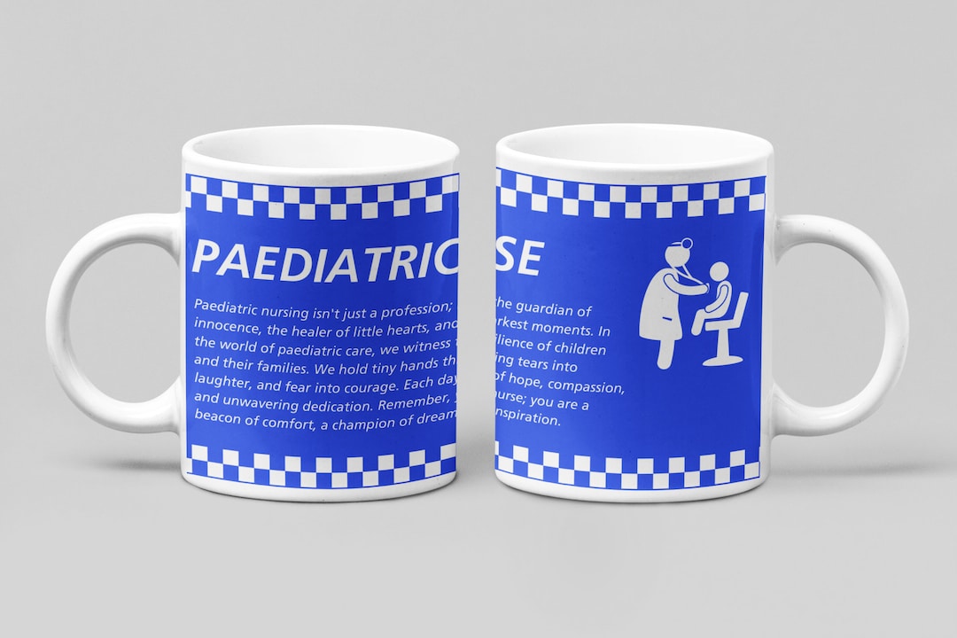 Paediatric Nurse Inspirational Quote Gift Mug Nurse NHS Gift - Etsy