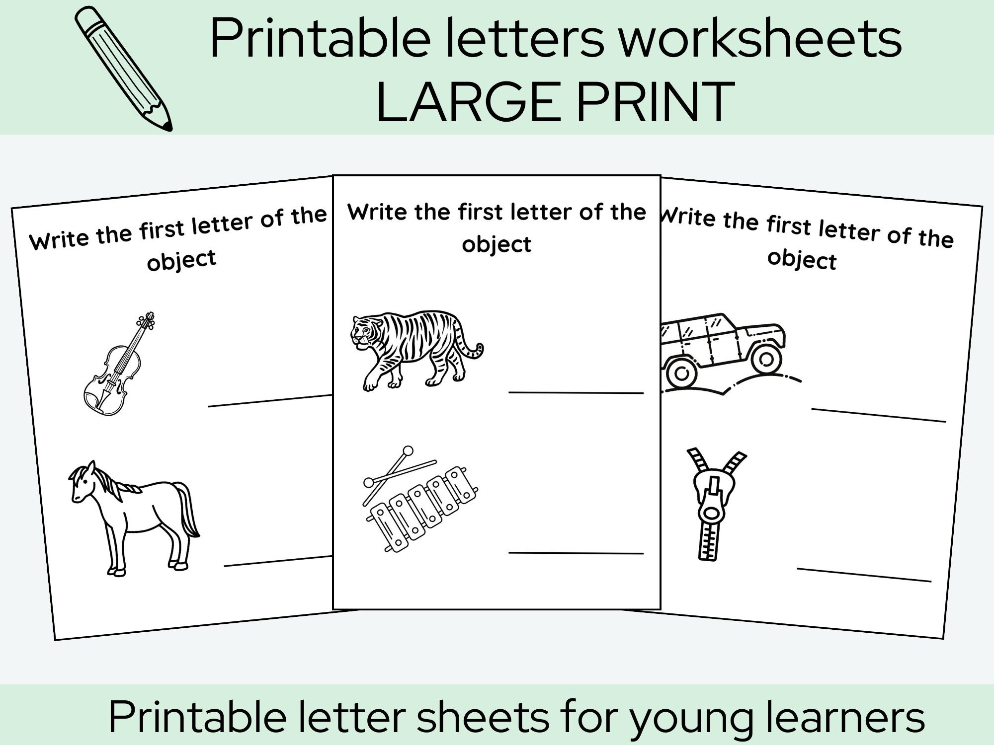 Learning Letters Worksheets Preschoolers Alphabet Worksheets for ...