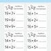 Printable Addition Worksheets Two Digit Addition Fill in the Blank ...