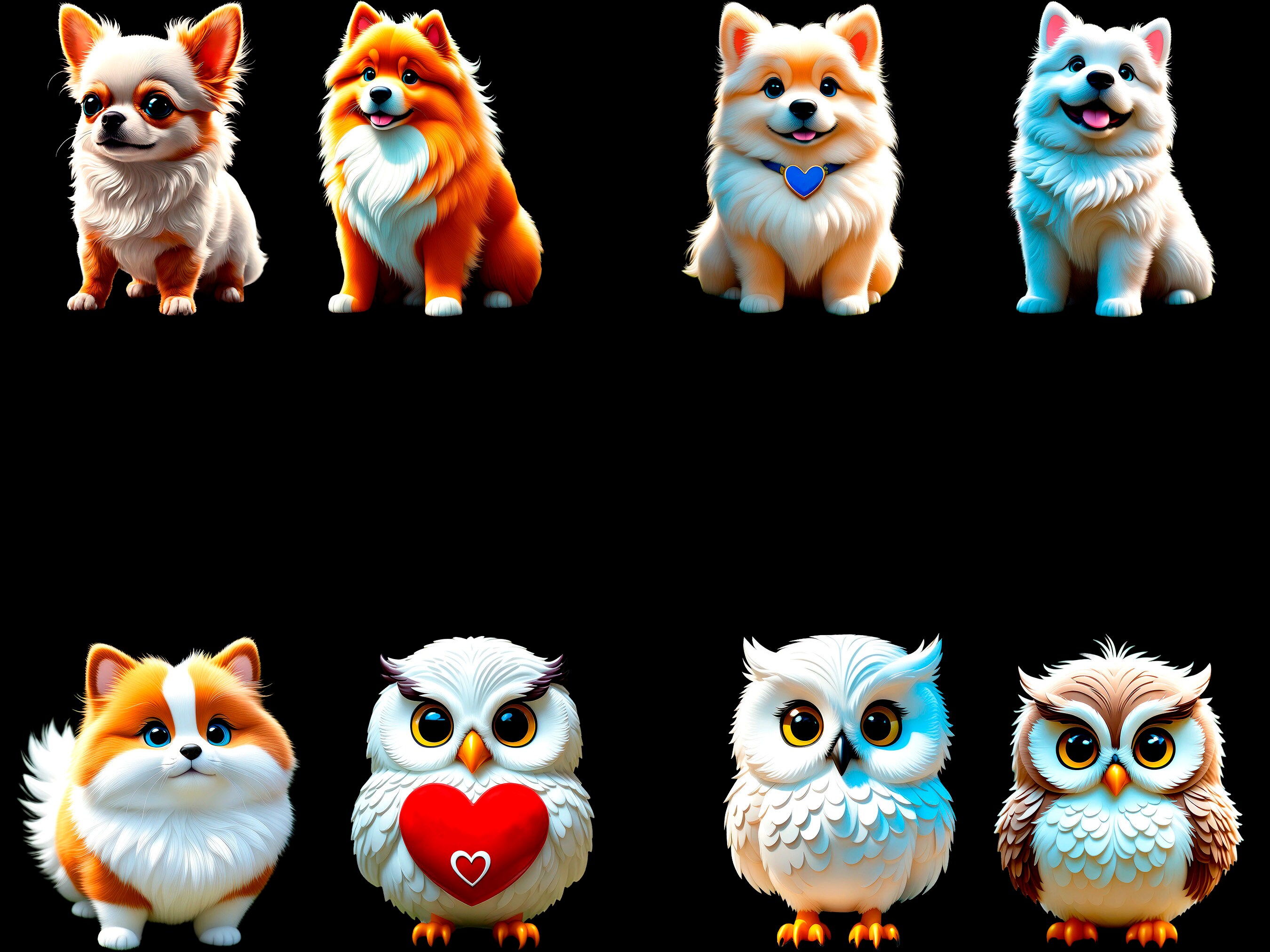 Adorable Pets Clipart Bundle Adorable Animals Clipart - Etsy